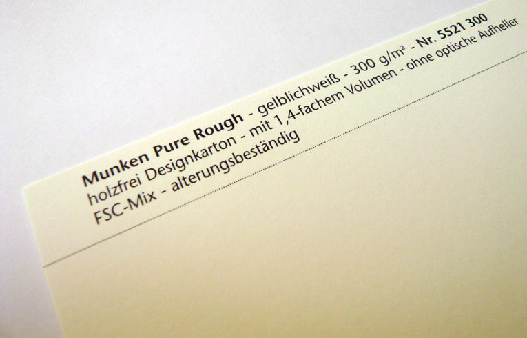 Munken Rough im Digitaldruck | Was Print bewirken kann. : Was Print ...
