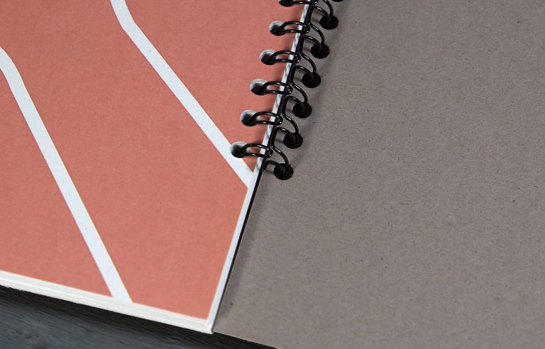 Die Wire-O-Bindung - ein Designobjekt? In diesem schönen Fall schon ...